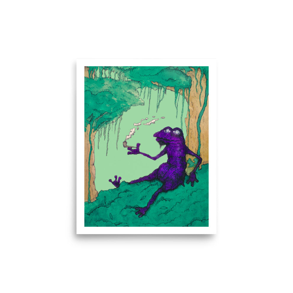 Print "Chillest Frog in the Forest" – Brighton Ink